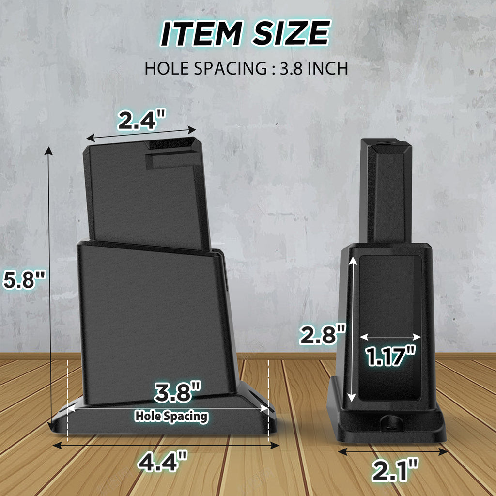 AntreeMAG AR-15 Vertical Wall Mount w/ 223/5.56 Mag Holder, Rifle Wall
